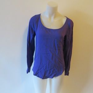 Splendid | Tops | Splendid Purple Pullover Blouse Size Xs | Poshmark